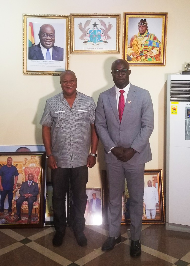 NEW KATH CEO PAYS COURTESY CALL ON KSI MAYOR - TNTNEWSPAPER