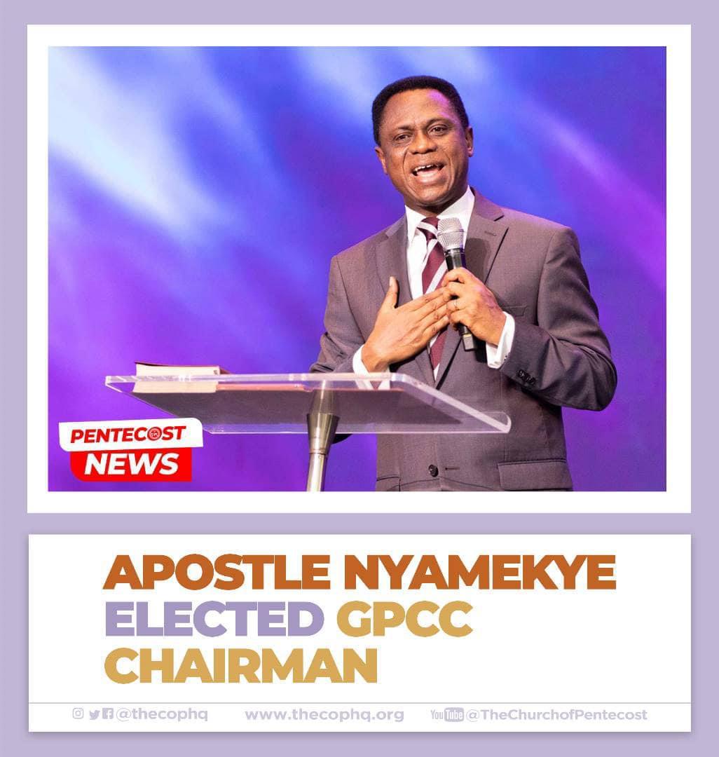 Apostle Eric Nyamekye elected GPCC President - TNTNEWSPAPER