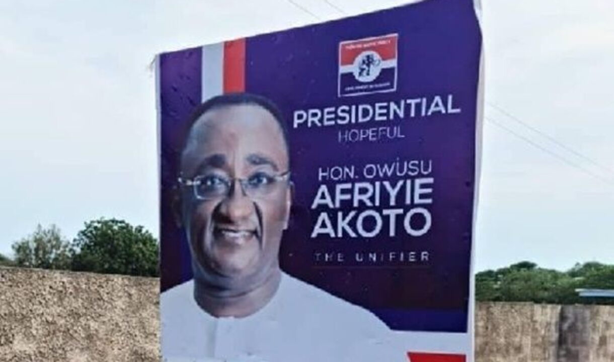 NPP Flagbearer race:Farmers are 'Planting' Billboards for Me - Dr ...