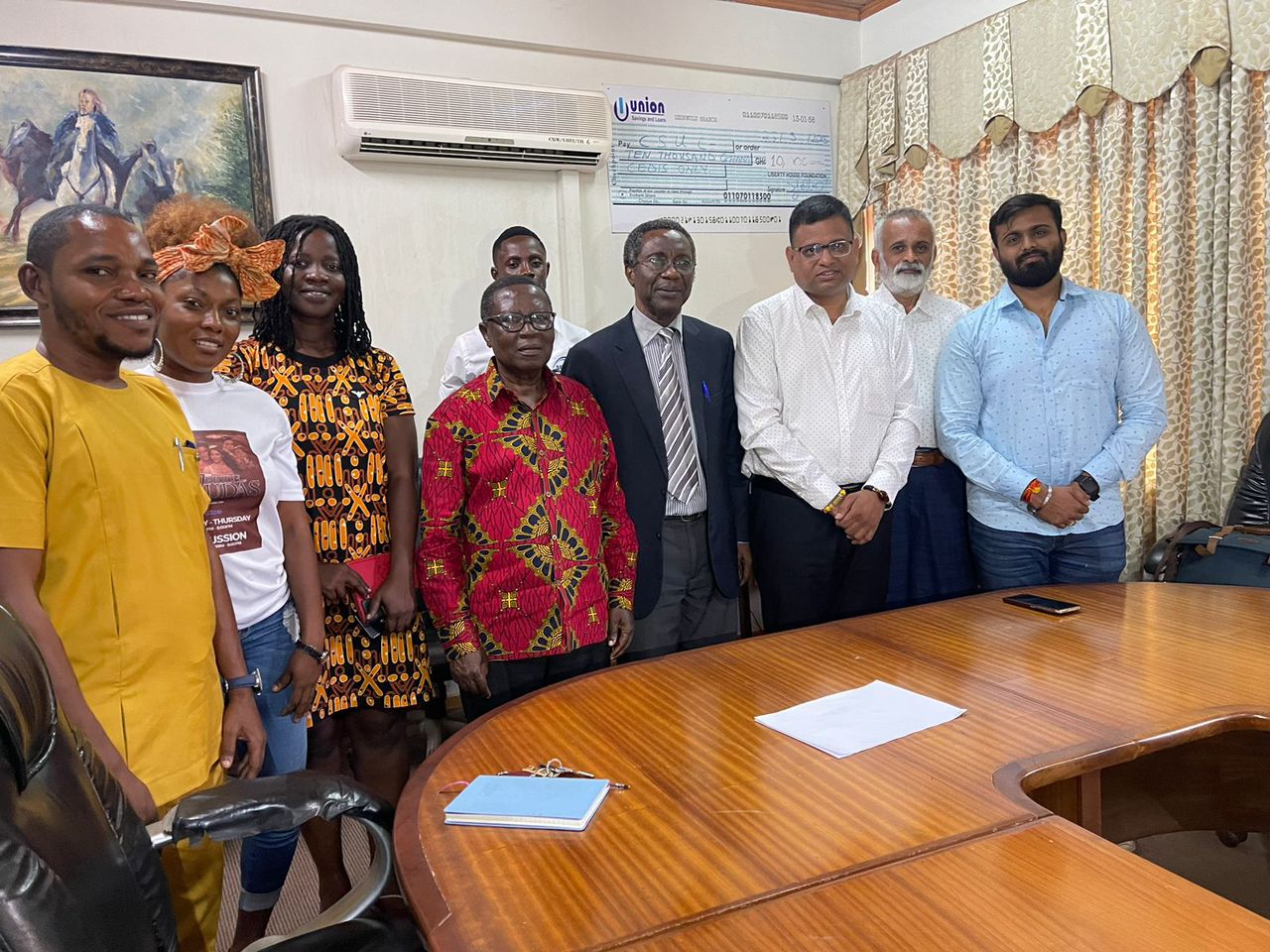 Christian Service University Signs MOU with Indian PP Savani University ...