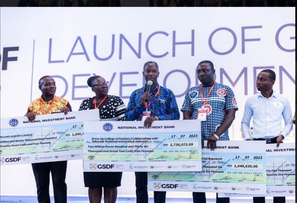 Ghana Skills Dev't fund launched, GHC100M grant disbursed to 105 enterprises - TNTNEWSPAPER