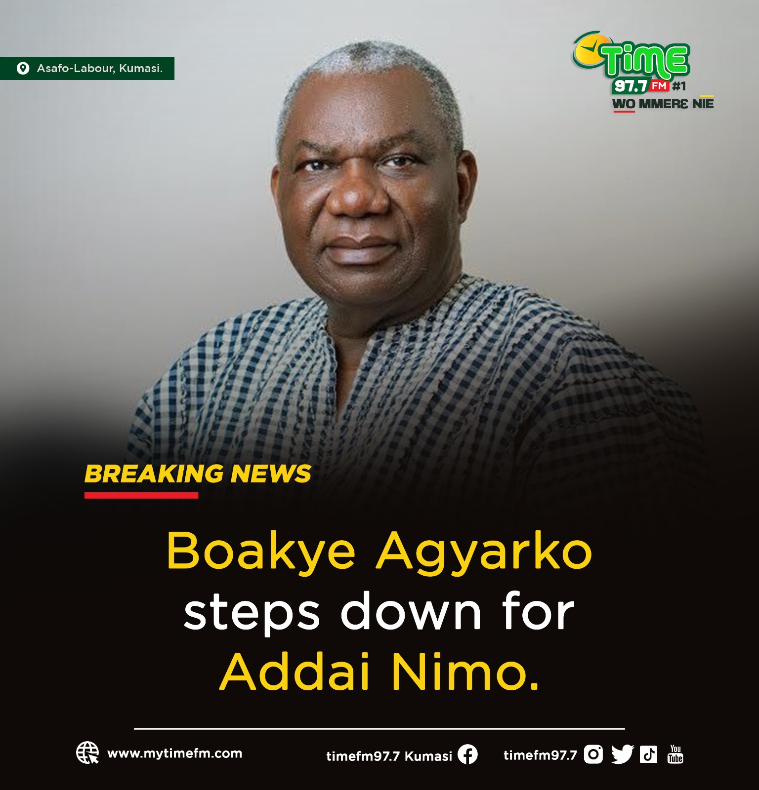 Confusion hits Boakye Agyarko's Camp ahead of Run-Off - TNTNEWSPAPER