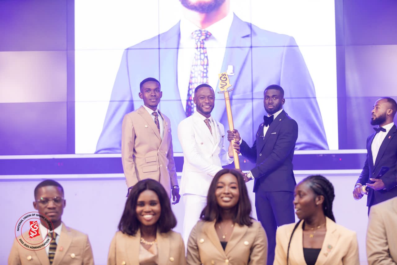 Master Oppong Daniel sworn into office as 57th President of NUGS ...