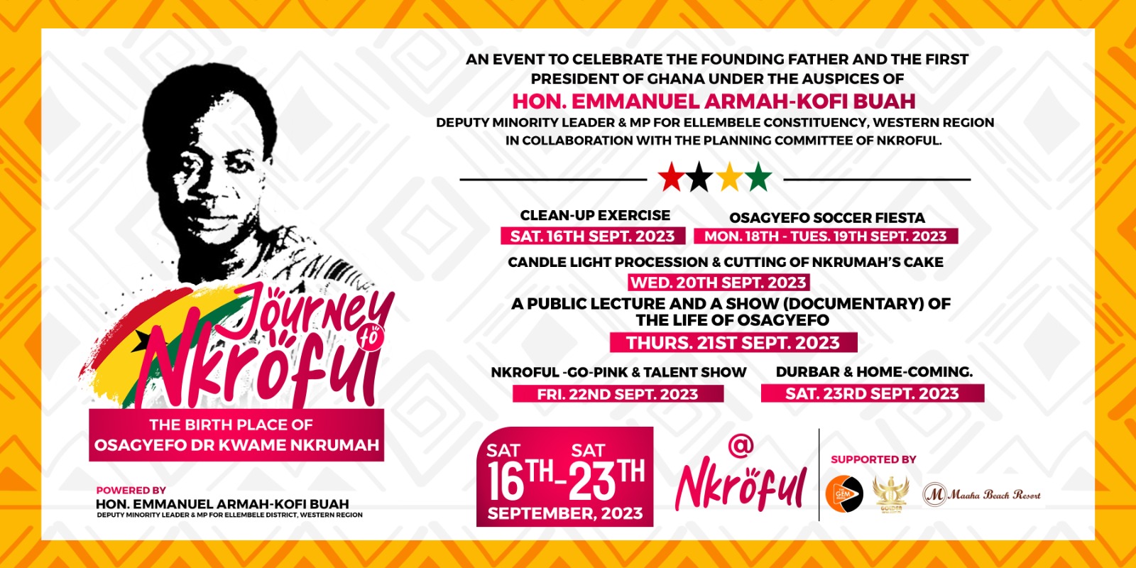 Ghanaians Journey To Nkroful To Commemorate Dr Kwame Nkrumah's Birthday ...