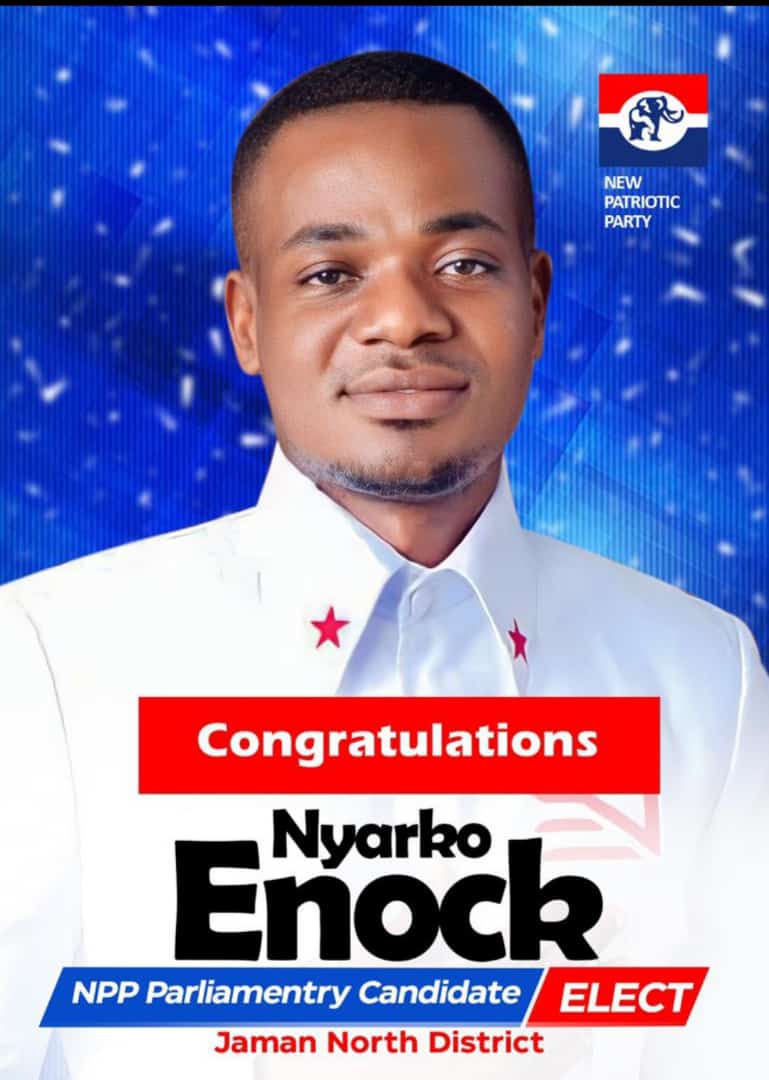 Enock Nyarko wins Jaman North NPP Parliamentary primaries - TNTNEWSPAPER