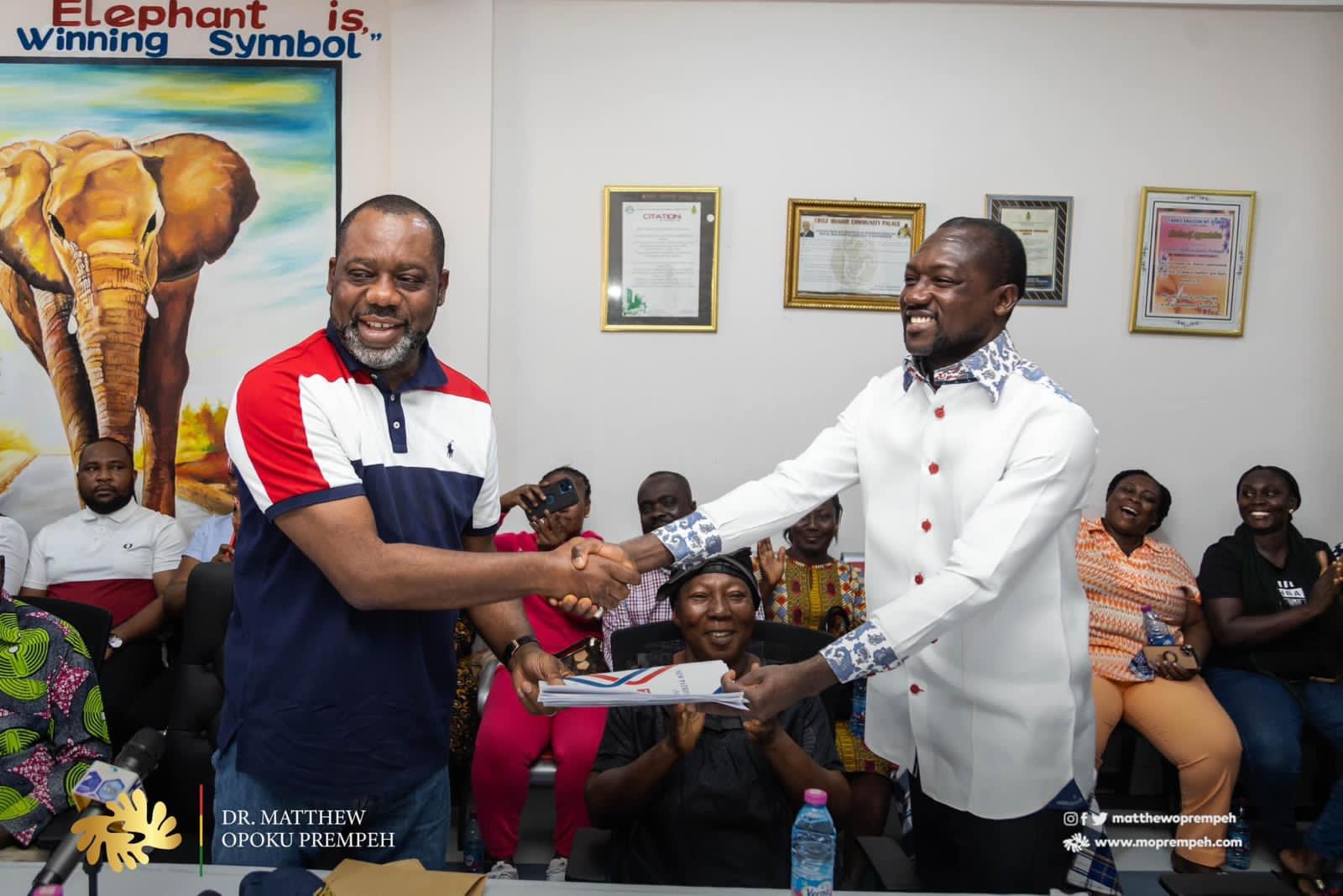 Manhyia South NPP Primaries: Napo files nomination forms for 5th term ...