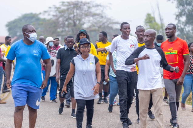 Ashanti Media, MTN Hold Maiden Health Walk - TNTNEWSPAPER