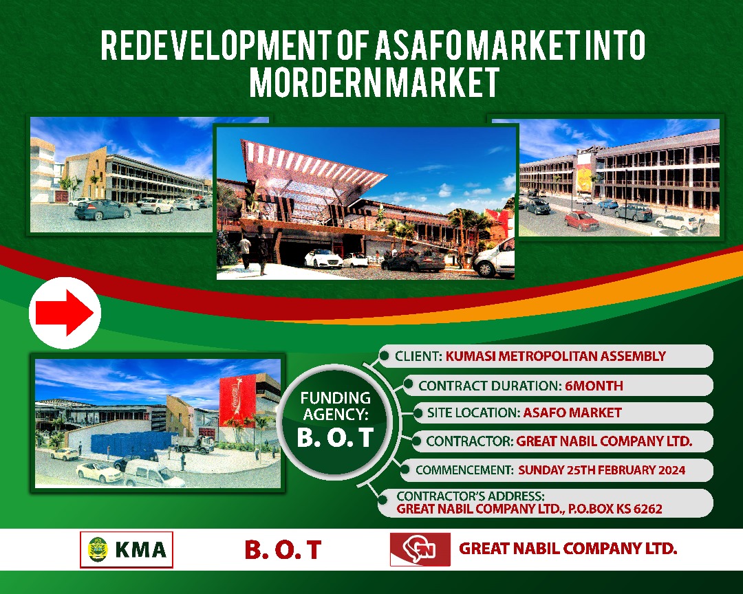 Redevelopment of Asafo Market: Occupants given ultimatum to vacate ...