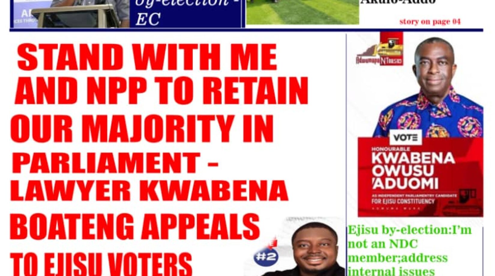 The New Trust Newspaper, Tuesday,30th April,2024 Edition - TNTNEWSPAPER