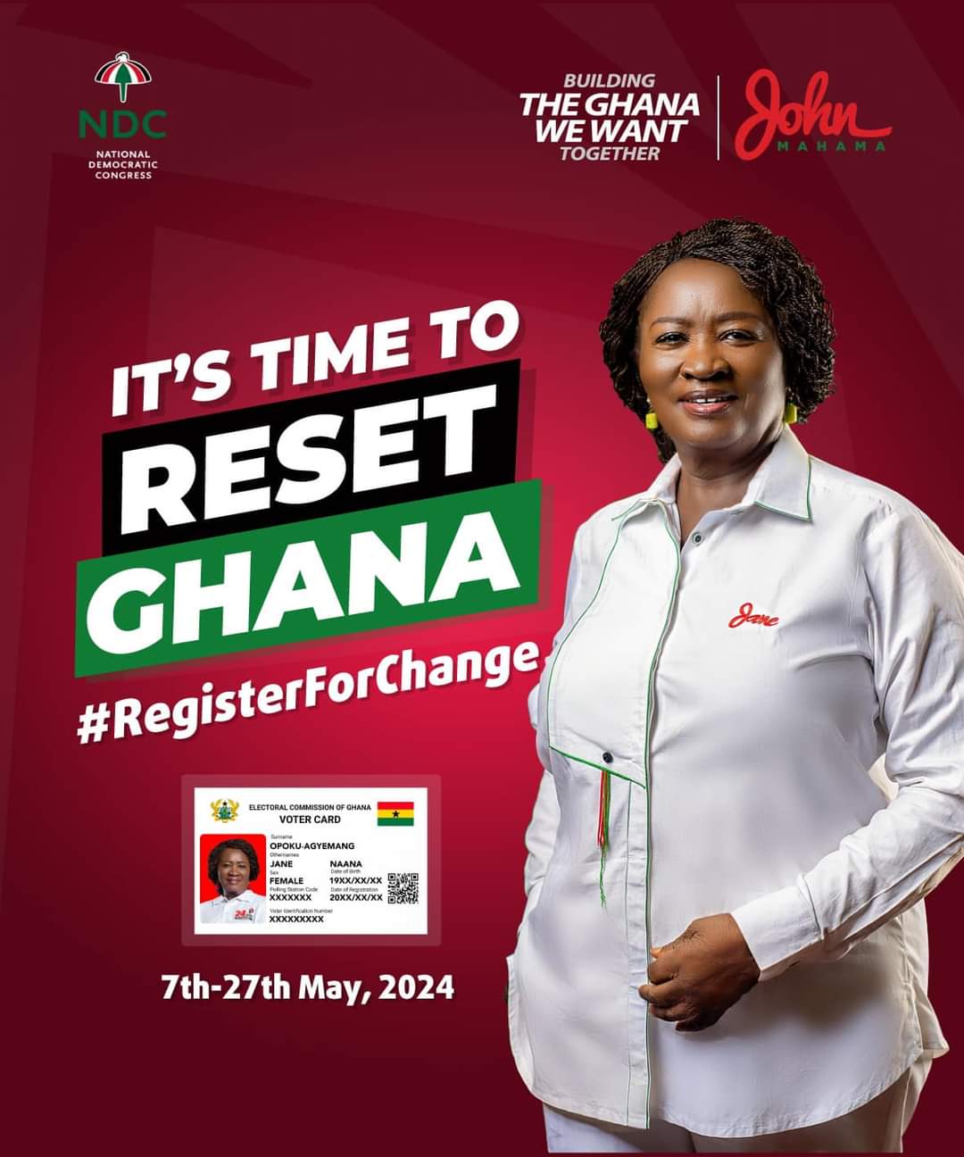 Prof.Naana Jane Opoku Agyemang writes on ongoing voter's registration ...