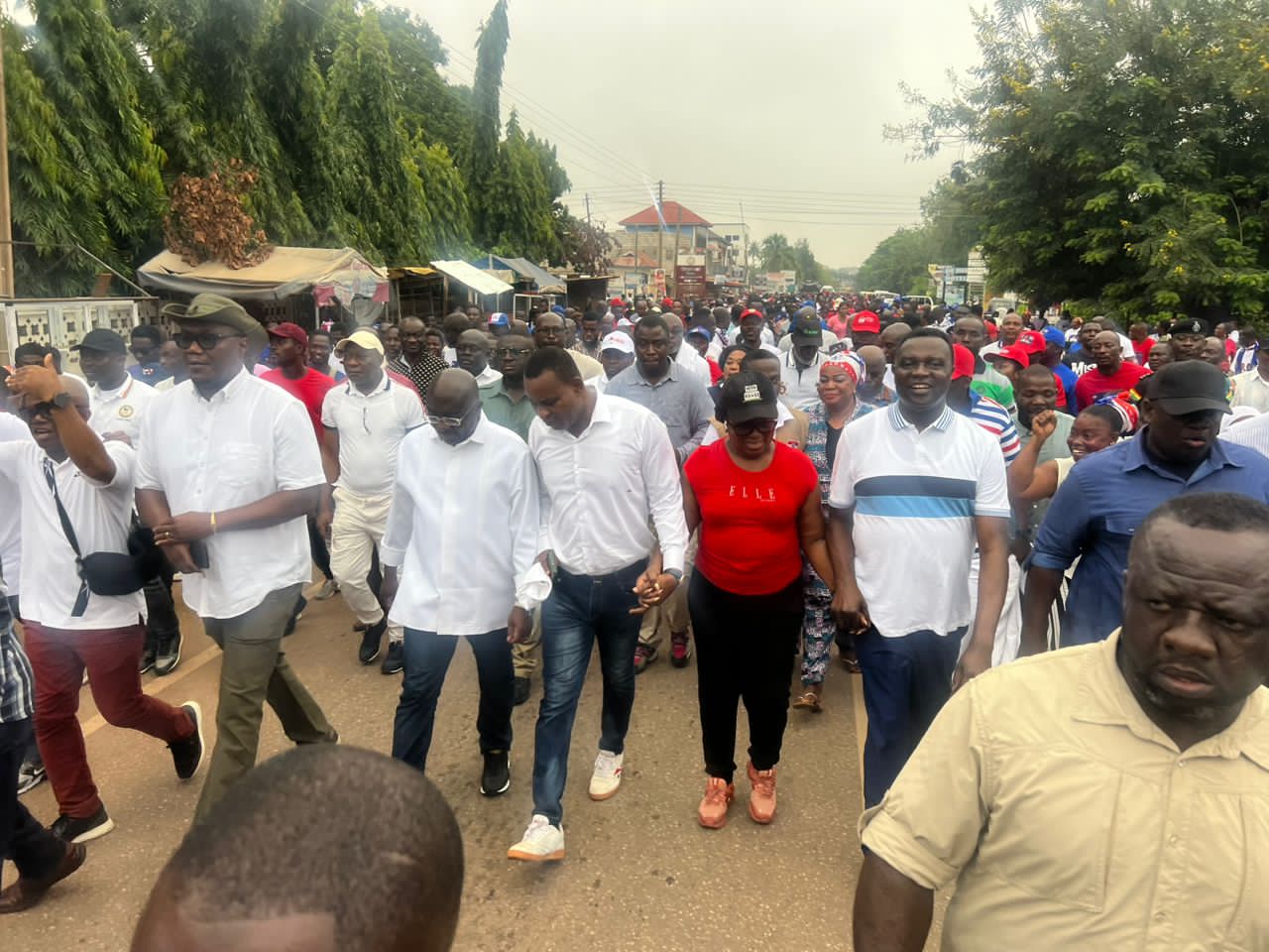 Wontumi Does It Again..Mobilizes massive crowd on Bawumia's triumphant ...