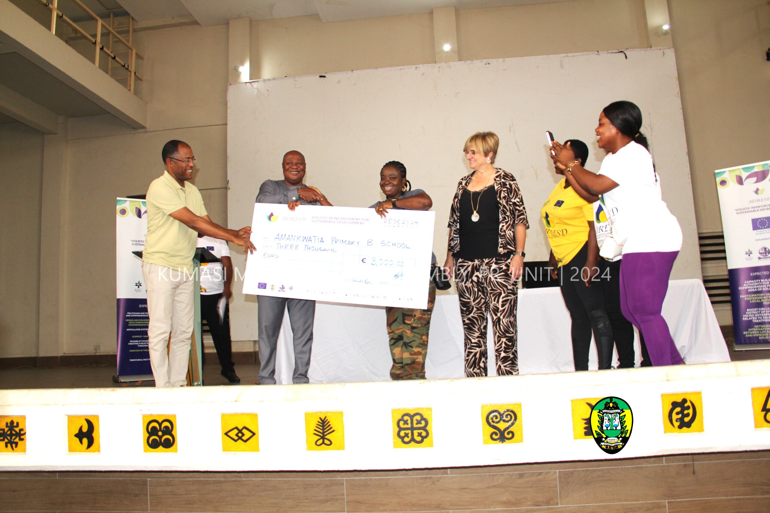 Amankwatia primary school grabs 3000 euros for winning KMA-Horesd inter ...