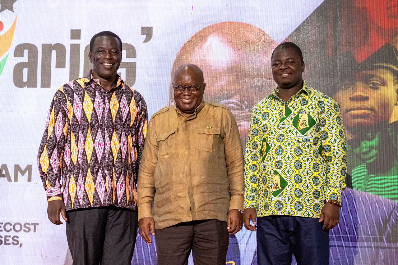 YEA CEO showcases achievements...as Akufo-Addo rallies support for ...