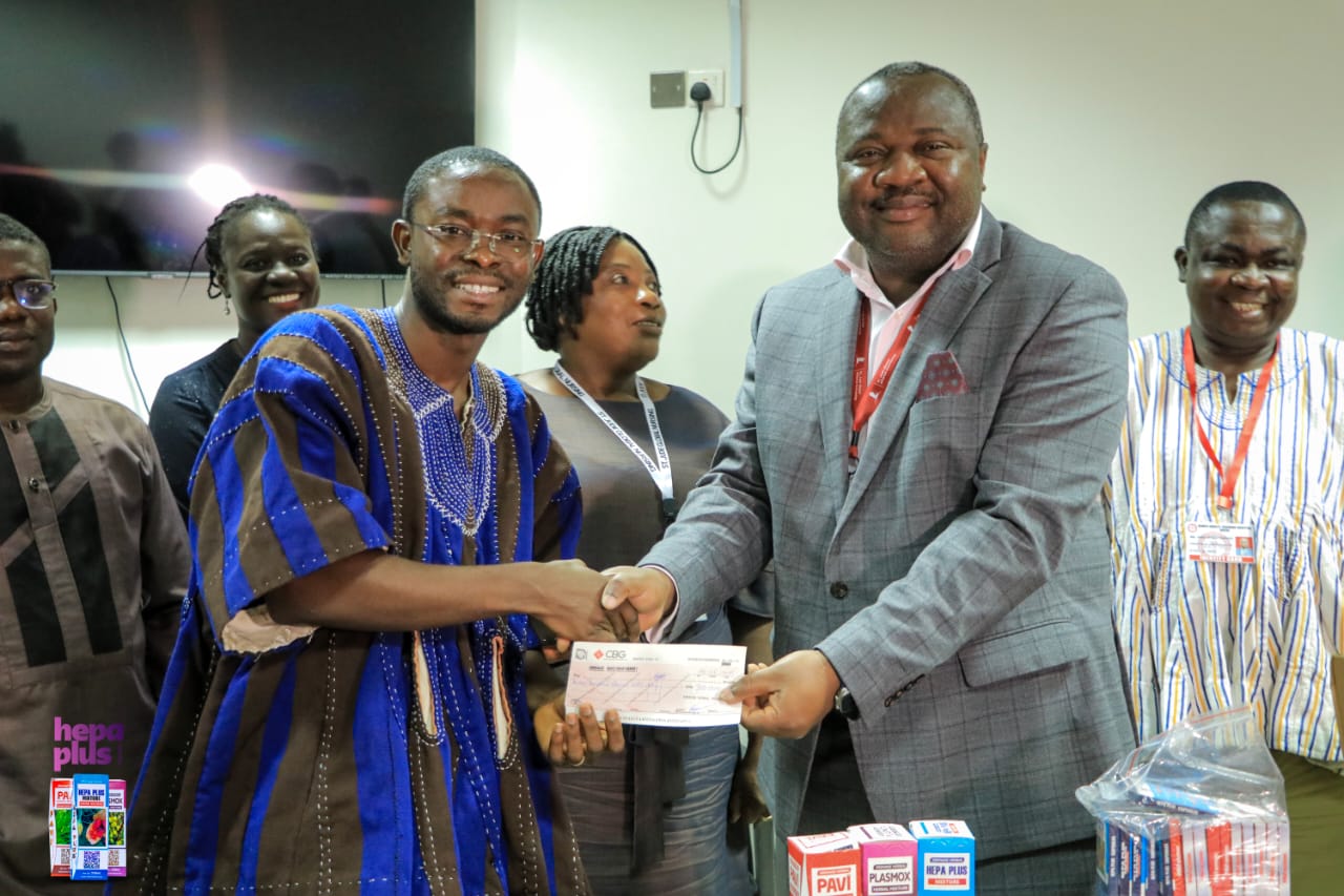 Ebenage Herbal Production & Consult donates GH¢30,000 to support "Heal ...
